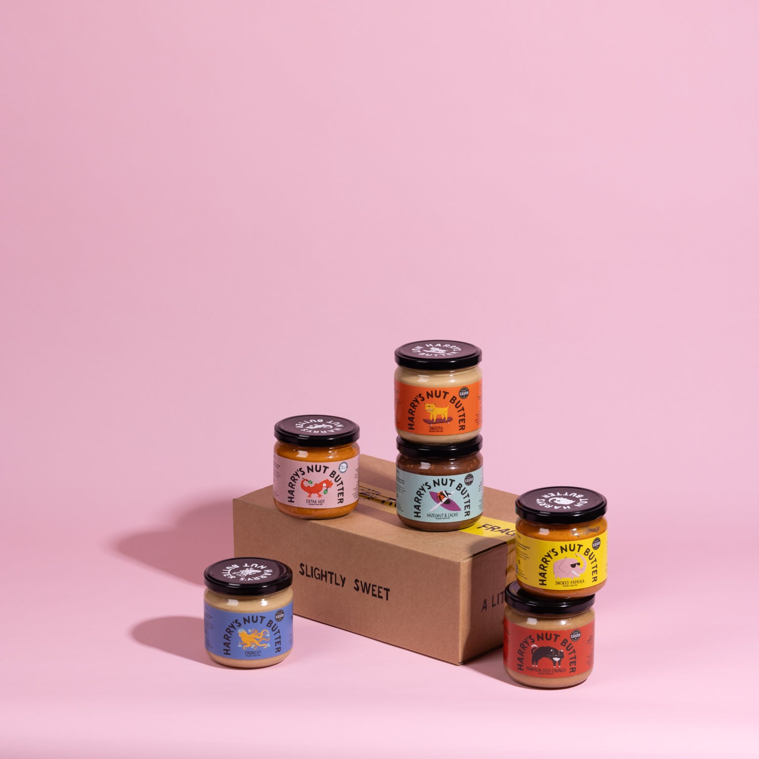 Copy of Mixed Box of 6 – Harry's Nut Butter